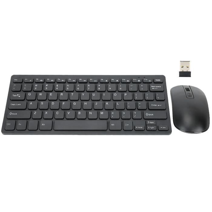 Kit Clavier Et Souris Sans Fil, Ensemble Clavier Et Souris Sans Fil 2 ...