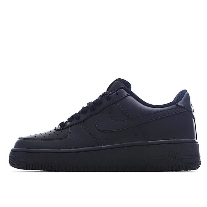 Basket Nike Air Force 1 Low AF1 315122-001 Noir - Cdiscount Chaussures