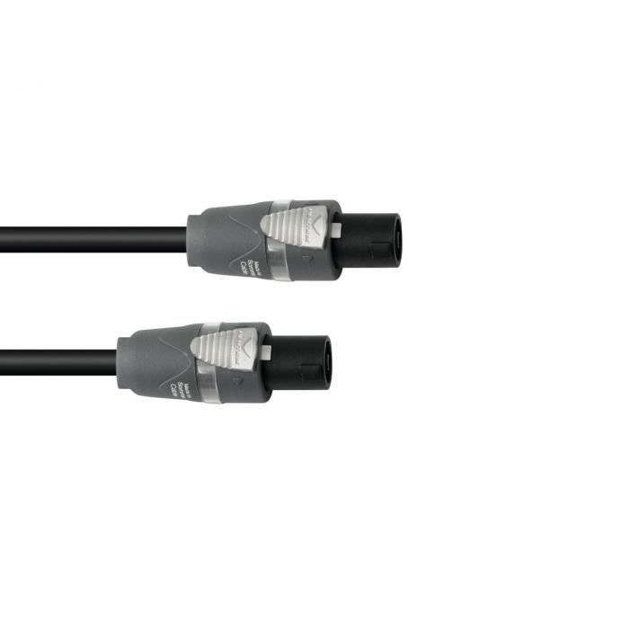 SOMMER CABLE HAUT PARLEUR MERIDIAN VERSION 2X2,5MM2 ÉQUIPÉ JACK NL2FX ...