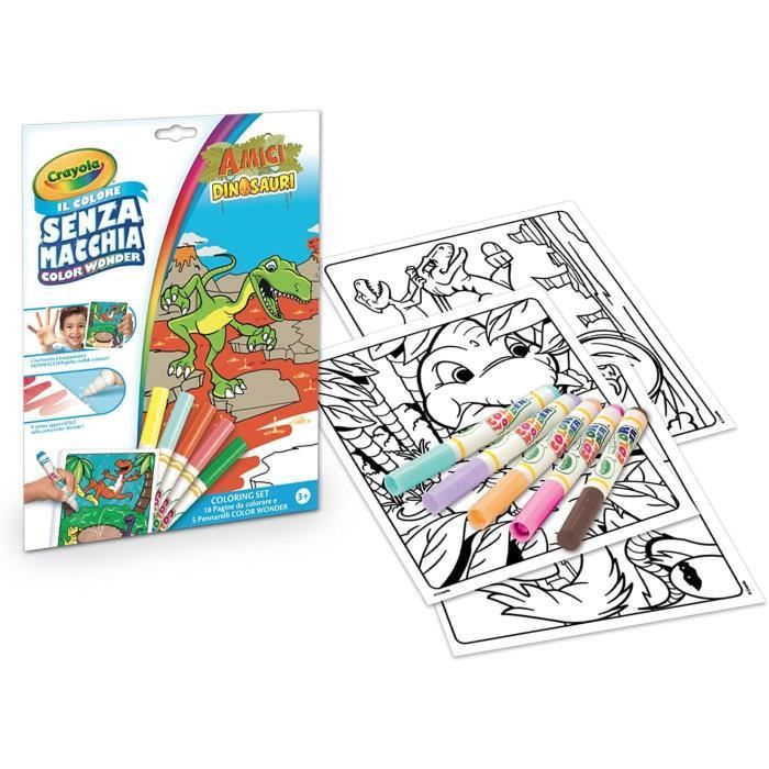 Color Wonder, Coloring Set de 18 Pages à colorier et 5 feutres sans ...