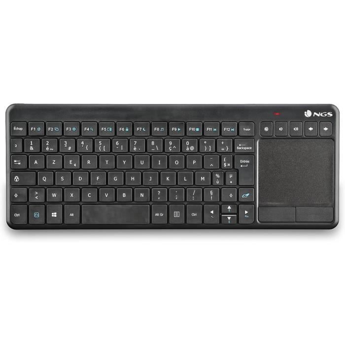 Tv Warrior Clavier Sans Fil 2.4Ghz Avec Touchpad Et Touches Multimédia ...