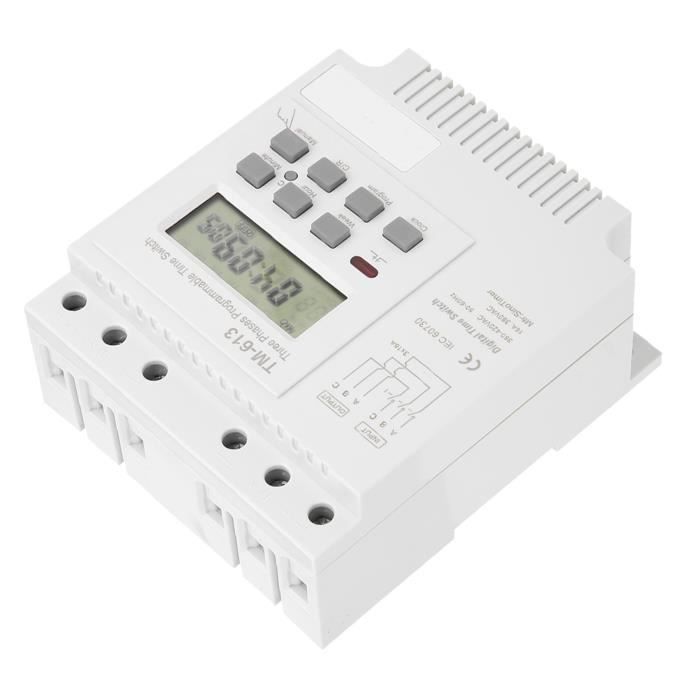 Relais temporisé - VVIKIZY - TM-163 - 380V - Programmable - 17 réglages ...