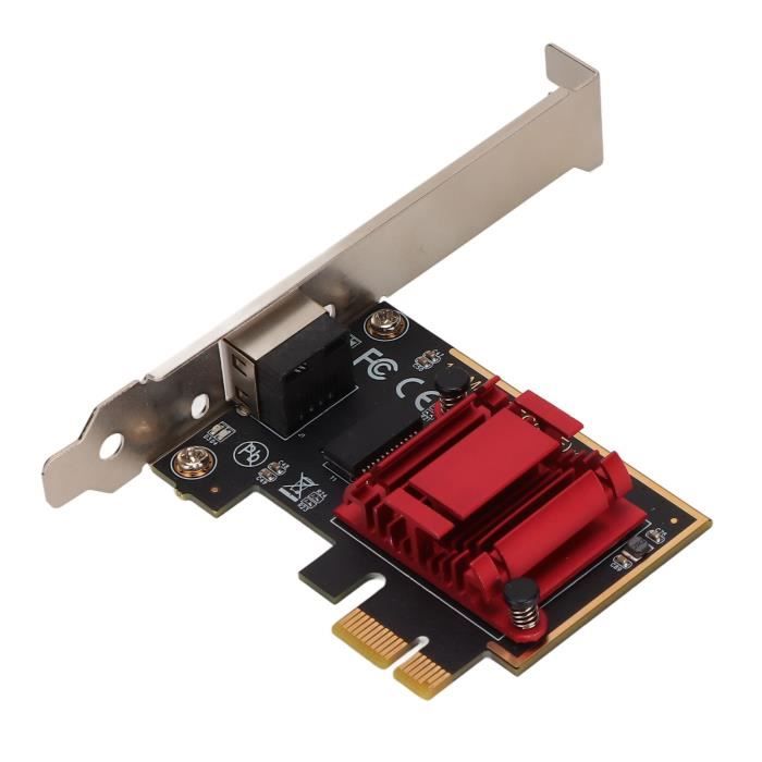 Zerone carte Internet Adaptateur Internet PCIe 2.5Gbps 2500/1000 ...