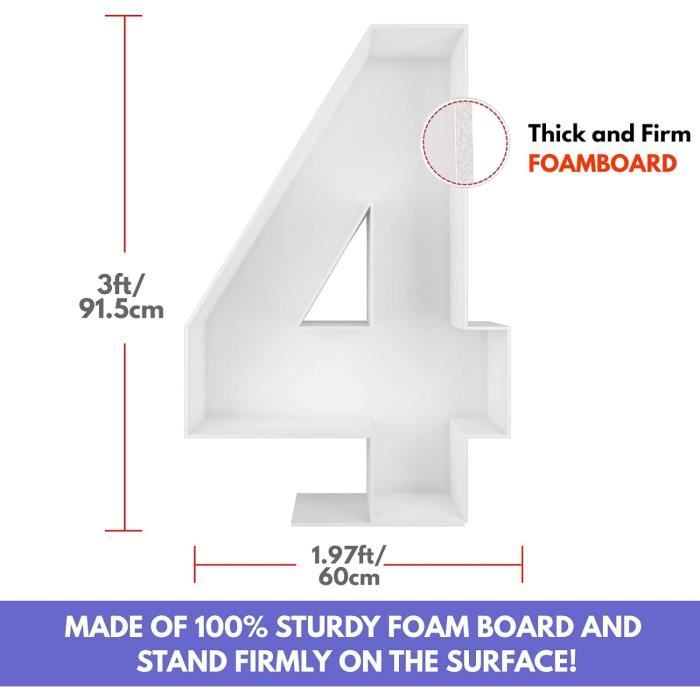 Support En Carton Pour Numéros De Chapiteau - Cadre En Mosaïque ...