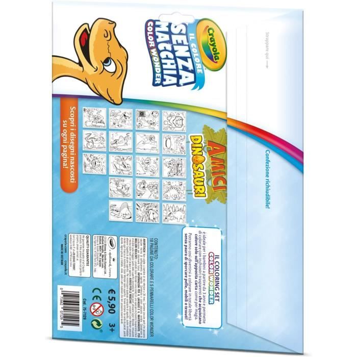 Color Wonder, Coloring Set de 18 Pages à colorier et 5 feutres sans ...