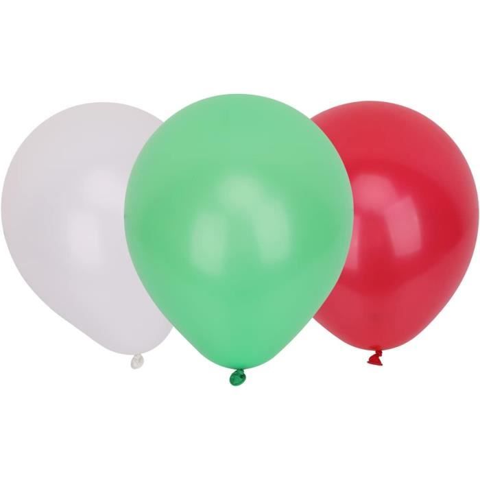Lot De 100 Ballons À L'Hélium En Latex De 25,4 Cm Pour Anniversaire ...