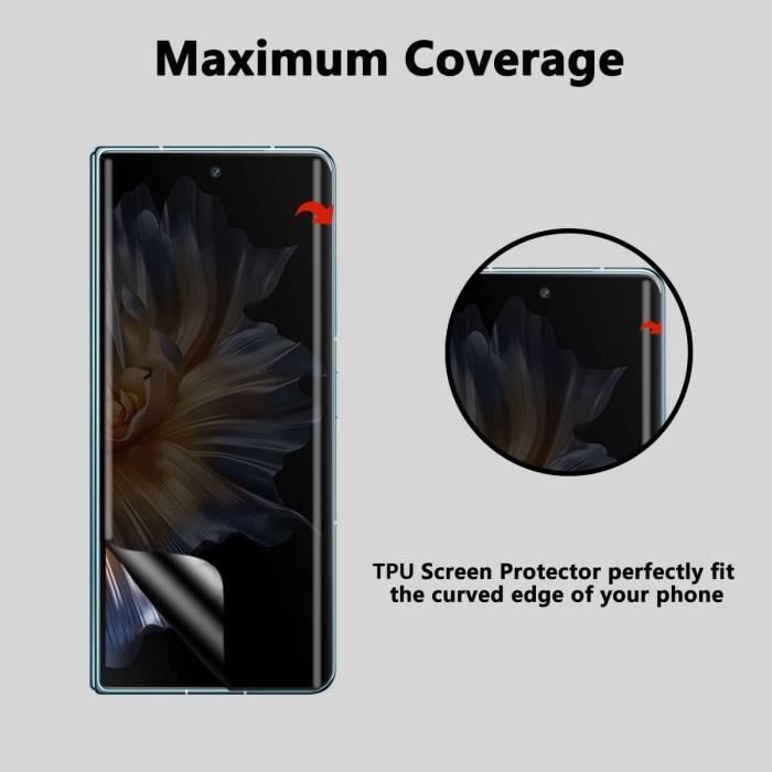 Nornward Protection Écran Anti-Espion Pour Huawei Honor Magic Vs, Tpu ...
