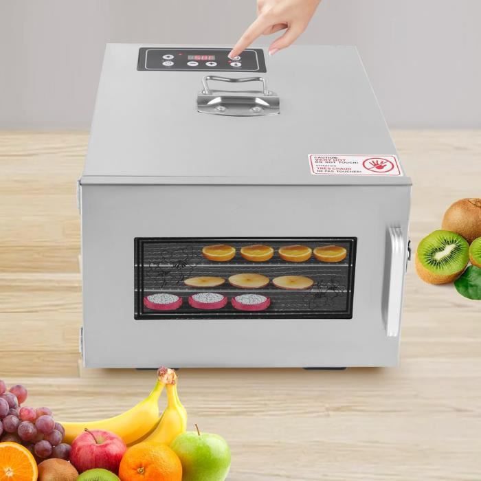Deshydrateur Alimentaire, 220V 400W Machine À Sécher Fruits En Acier ...