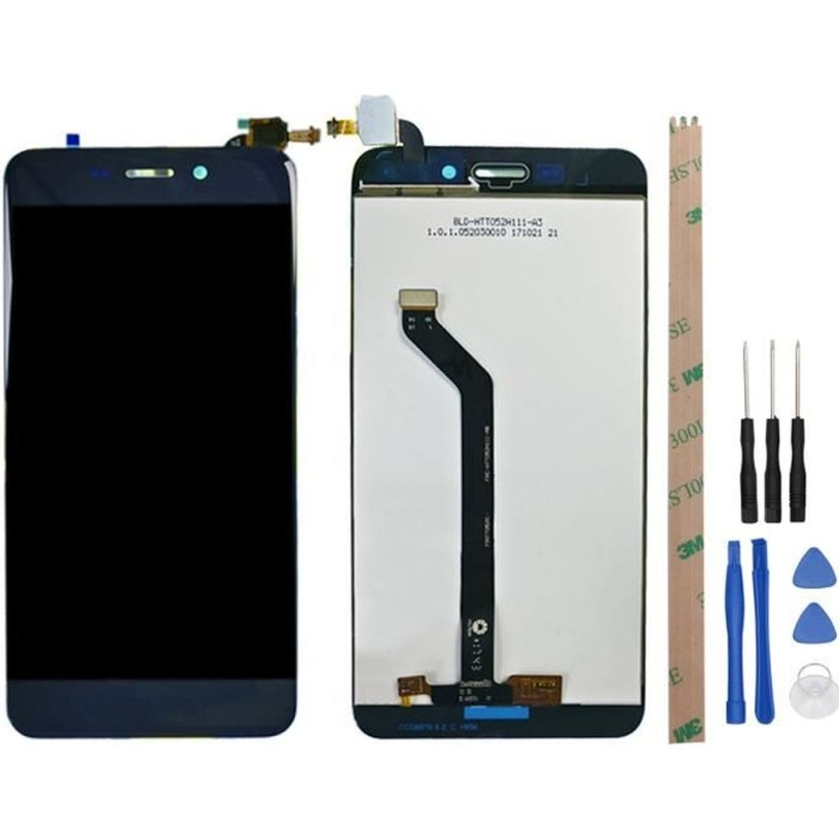 VITRE TACTILE + ECRAN LCD BLEU Pour Huawei Honor 6c pro JMM-L22 + Kit ...