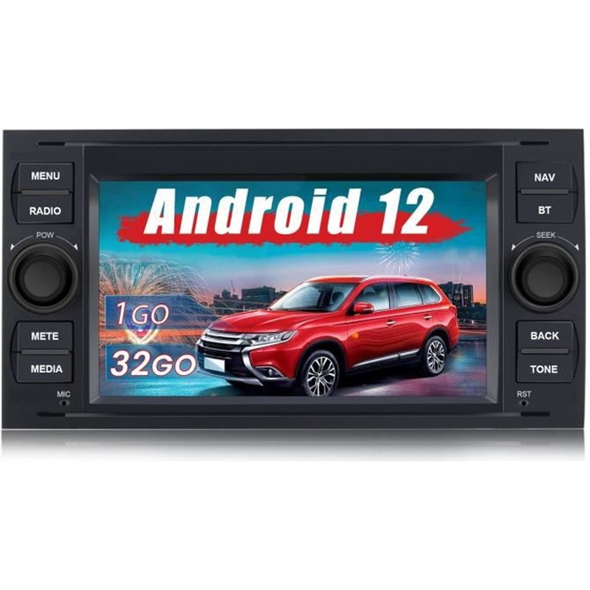 Awesafe Autoradio Android pour Ford Focus 2 DIN 7 Pouces Écran Tactile ...