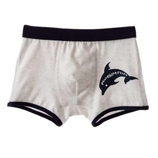 CALEÇON Enfant été mince dessin animé impression boxeur sous-vêtements ...
