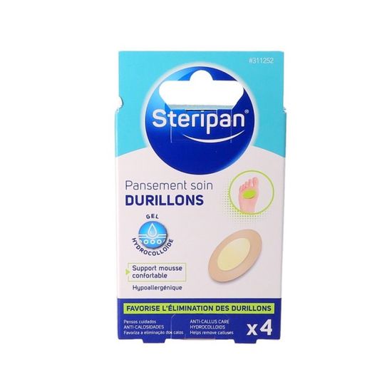 Soin Durillon Hydrocolloïde x4 - Steripan - Cdiscount Santé - Mieux vivre