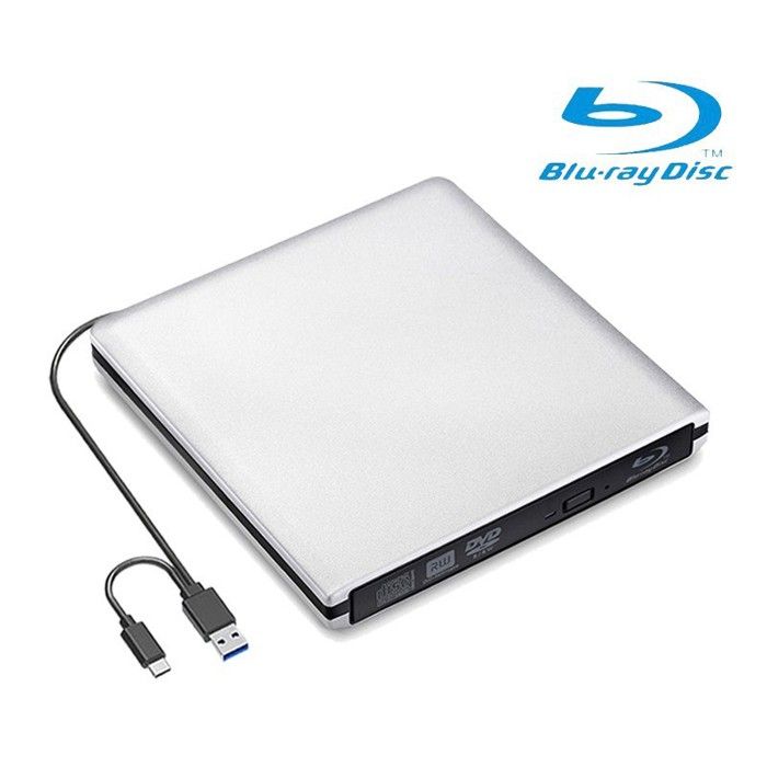 Lecteur Graveur Blu Ray Externe CD DVD 3D 4K USB 3.0 Portable Lecteur ...