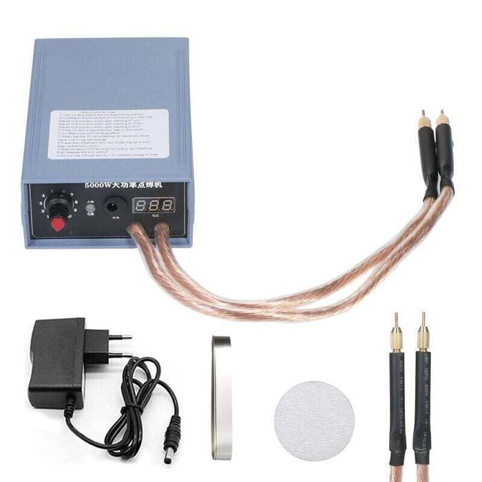 5000W Portable Spot Welder Portable Spot Welder Haute Puissance 0-800A ...