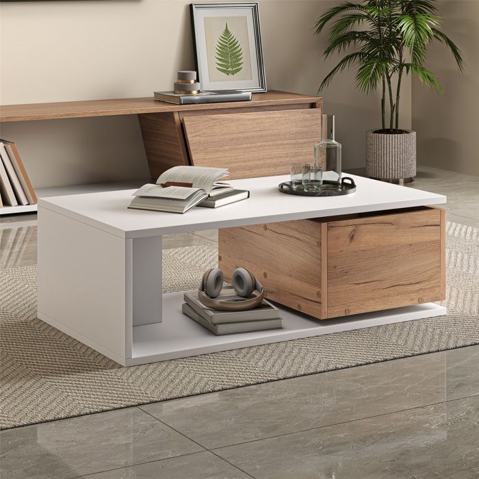 Table Basse Design Blanc