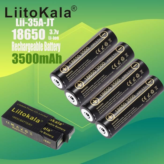 1 PCS--Liitokala 18650 Batterie Au Lithium Lii-35a Batterie ...