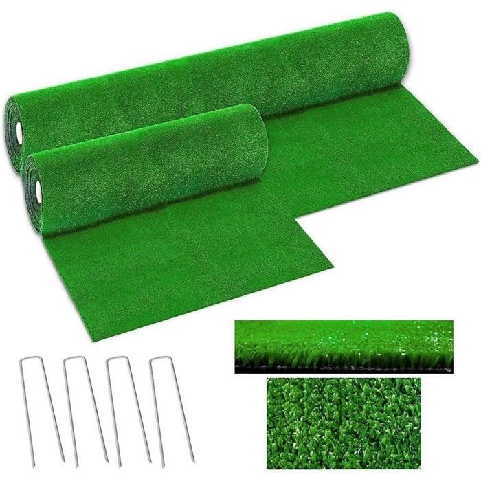 Tapis De Gazon Artificiel Tapis D'Herbe 0,9 X 1,5 M Faux Gazon Gazon Tapis Tapis Intérieur ...