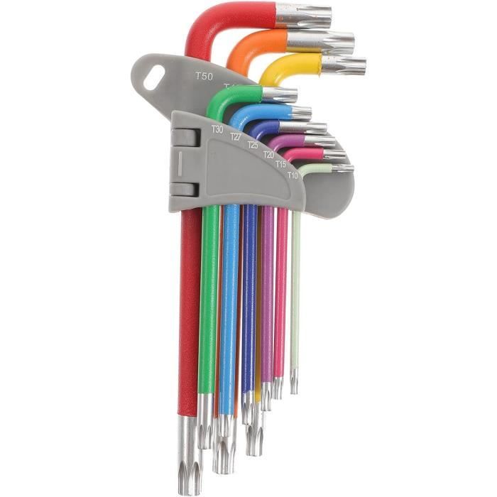 1 Set Clé Ensemble Clé Allen Industrielle Clé Allen En Forme D'Étoile ...