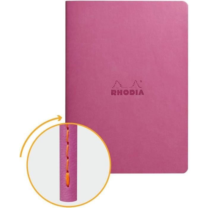 116461C Carnet Souple Piqûre Textile Lilas - A5 - Pointillés Dot 64 ...