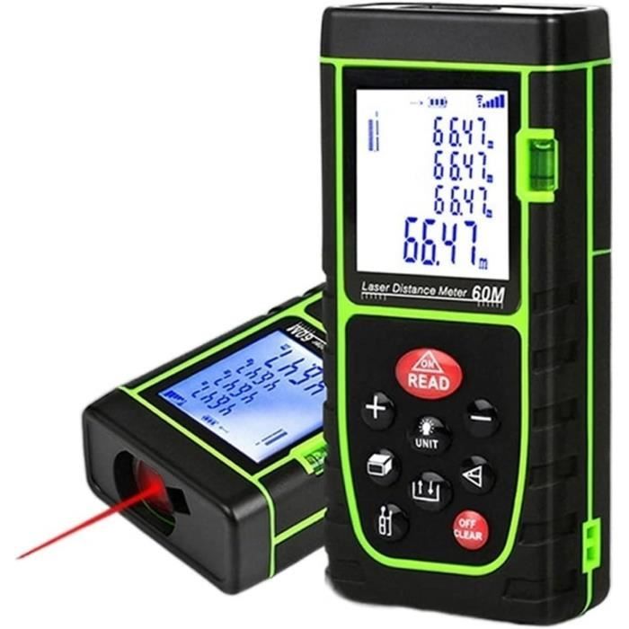 Télémètre Laser, 40m télémètre Laser numérique capteur d'angle ...