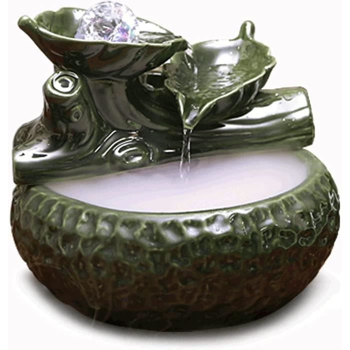 Fontaine D'Intérieur Fontaine d'eau de Calibre en céramique Eau Fluide ...