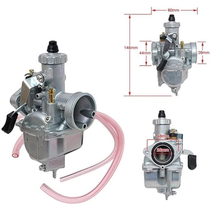 VM22 carburateur 26mm pour Mikuni Pipe dadmission Pit Dirt Bike 110cc 125cc 140cc Lifan YX ...