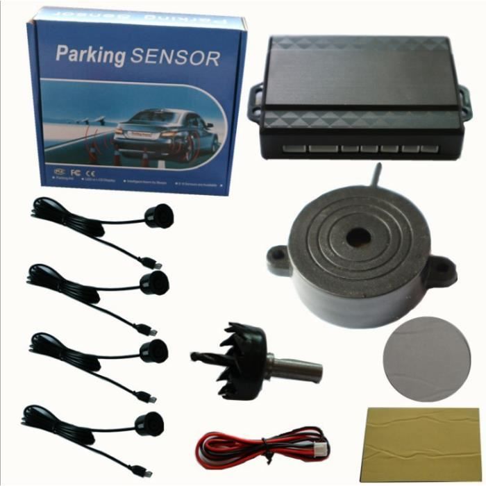 Radar de Recul Sonore Bip avec 4 Capteurs - Cdiscount Auto