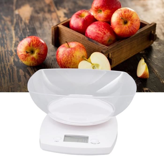 Balance De Cuisine Numérique G Oz Lb Unit Switching Balance Alimentaire ...