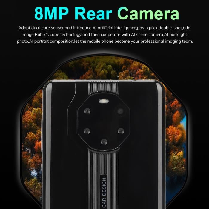 LAN Smartphone 2.4G 5G Smartphone Mate40 Rs 5,5 Pouces, Téléphone Portable Débloqué Pour Android ...