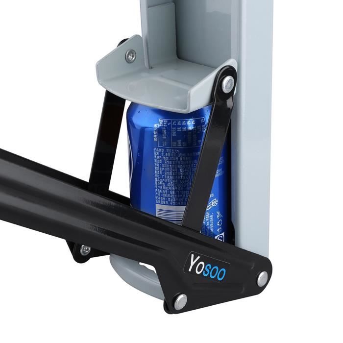 YIN COMPACTEUR DE BOITES MURAL ACIER Broyeur canette eco-environnement ...