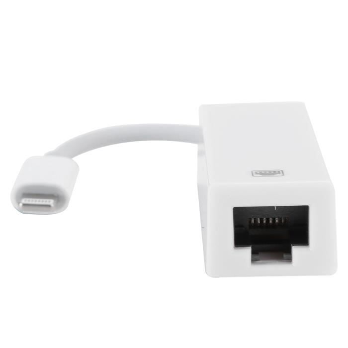 KIMISS Adaptateur de câble réseau filaire Câble LAN Ethernet RJ45 3FT ...