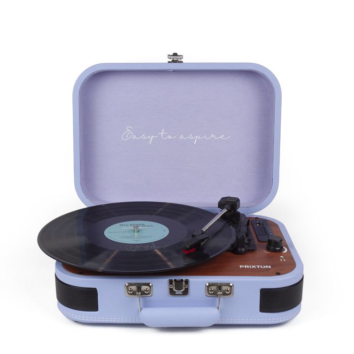 Platine Vinyle PRIXTON VC600, Tourne-disque Bluetooth/USB/SD, Lecteur ...