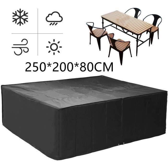 Trust-Housse de mobilier de jardin d'extérieur housse de protection ...
