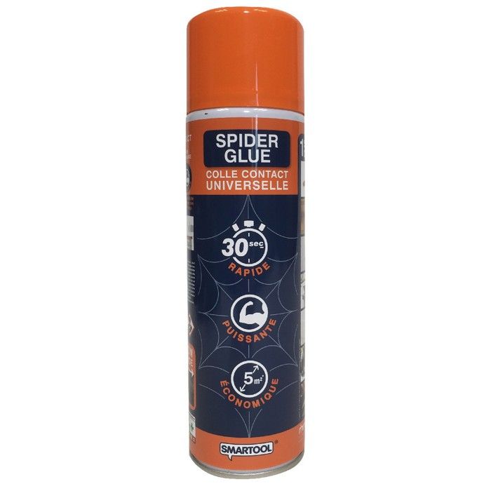 Colle Glue Universelle Spray Spider Glue 200ml Prise 30 sec SMARTOOL - Cdiscount Beaux-Arts et ...
