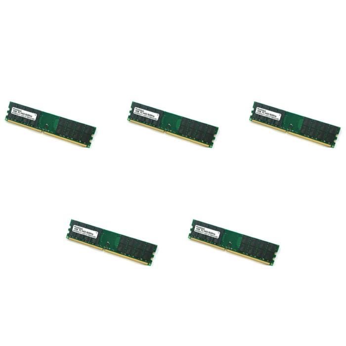5X RAM DDR2 4Gb 800MHz Ddr2 800 4Gb Mémoire Ddr2 4G pour Accessoires PC ...