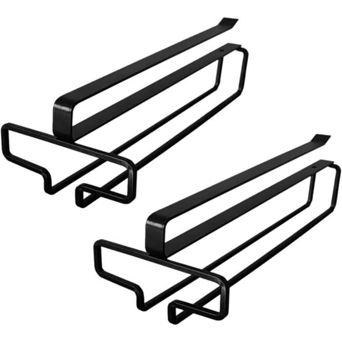 Porte-Verres, 2 Pièces Rangement Verre Suspendu Support Verre a Pied ...