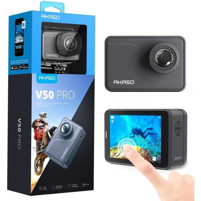 AKASO V50 Pro Caméra Sport 4K 30fps 20MP WiFi Caméra étanche Ultra HD ...
