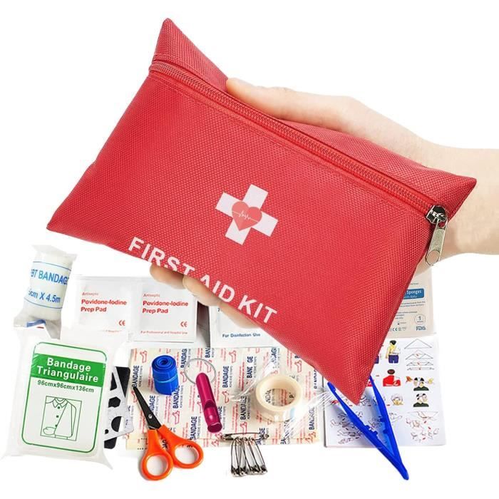 Trousse de Premiers Secours, Mini Kits de Survie Petite Trousse de ...