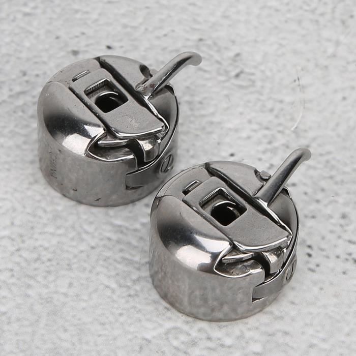 2 Pcs Métal Inverse Boîte À Canette Machine À Coudre Boîte À Canette ...