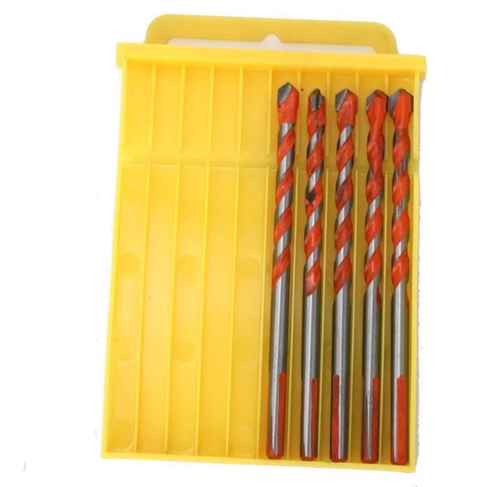 Outil De Forage Foret, Foret Rotatif Triangulaire 5 Pièces 6 Mm ...