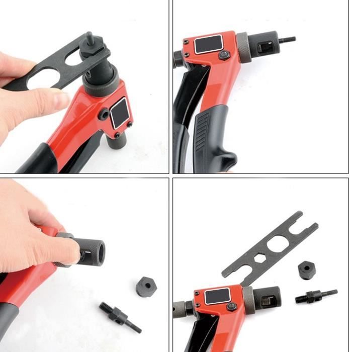 Sonew outil de pose de rivets Kit de pistolet à écrou à rivet outil de ...