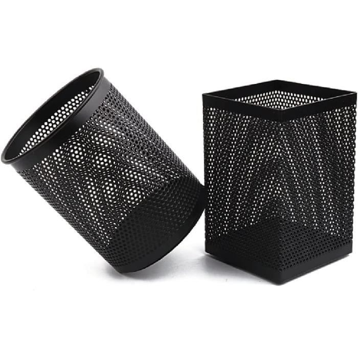 Pot À Crayons Bureau Porte-Stylo Multifonctionnel Porte-Stylo En Maille ...