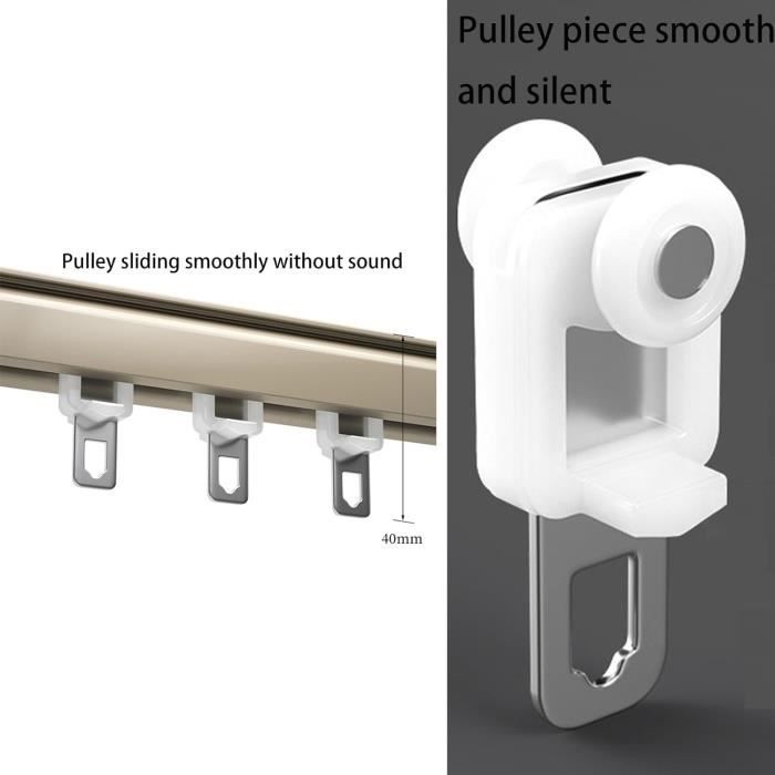 Rail De Coulissants, Rail De Plafond Pour Rideaux, Tringles À Rideaux ...