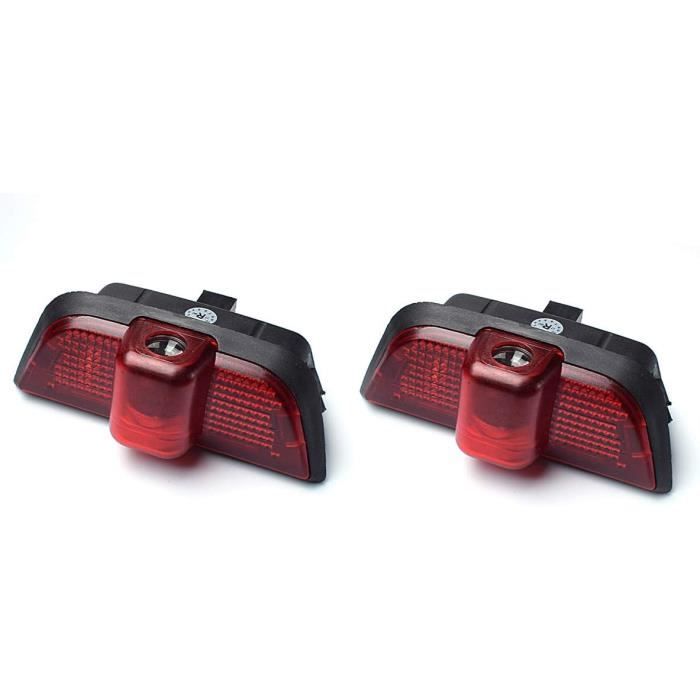 2 Pcs Car Logo Projection Led Projecteur Porte Fantôme Ombre Lumière ...