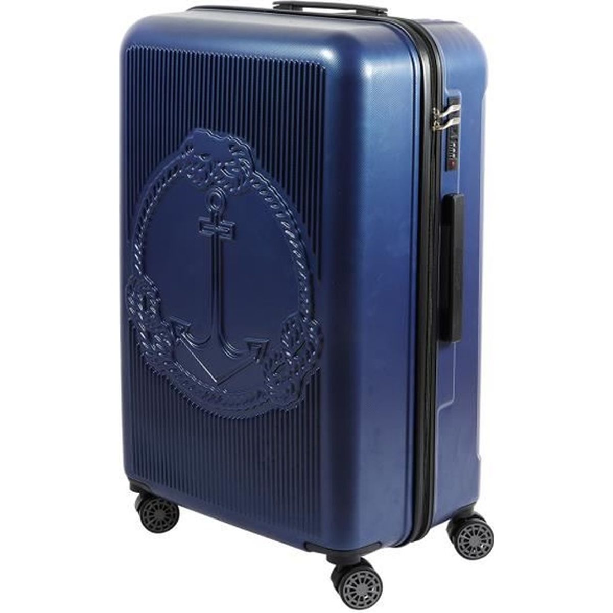 Biggdesign Ocean, Valise Grande Taille, Bleu Marine