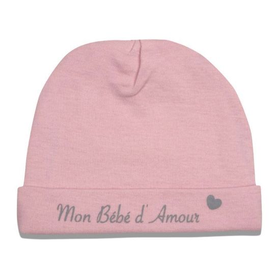 Bonnet Coton Rose LES CHATOUNETS Rose - Cdiscount Prêt-à-Porter