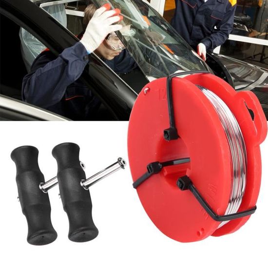 Kit De Retrait De Pare-Brise Windshield Removal Tool, 3 Pieces ...