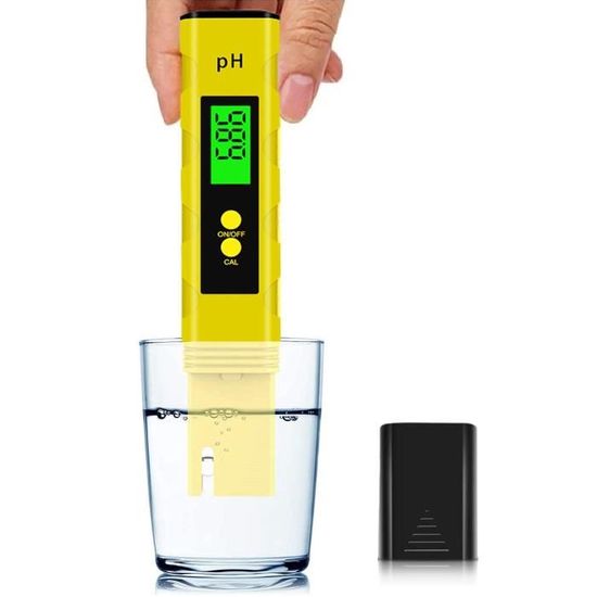 0 à 14 PH Mètre Piscine, 0,01 Précision PH Testeur Numérique ...