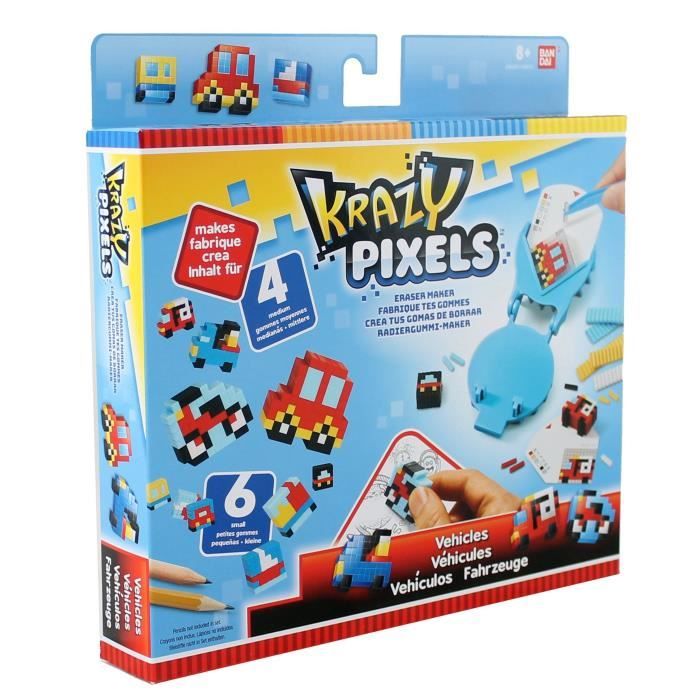 Kit de loisirs créatifs - BANDAI - Fabrique à gommes véhicules - Set de ...