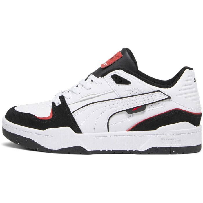 Baskets Puma Slipstream Bball Mix, Blanc, Mixte Blanc - Cdiscount ...
